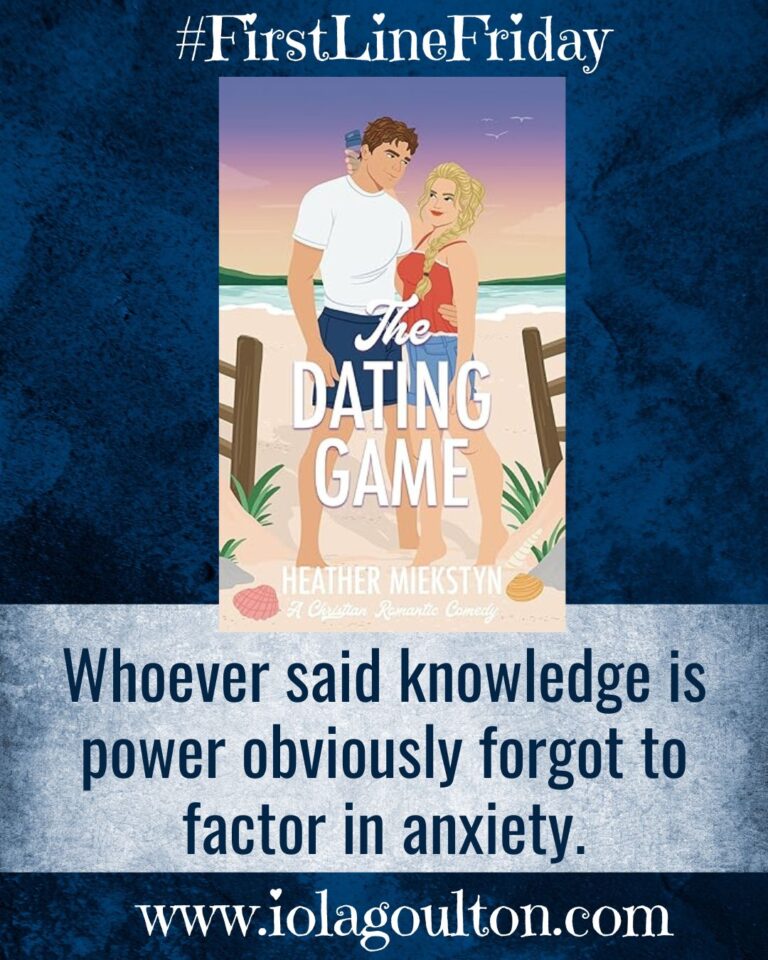 First Line Friday #392 | The Dating Game by Heather Miekstyn